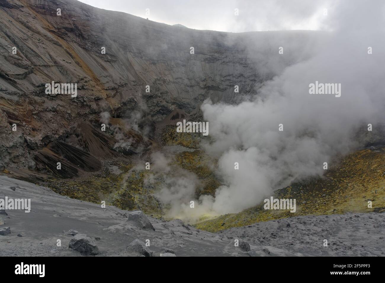 Lokon volcano hi-res stock photography and images - Alamy