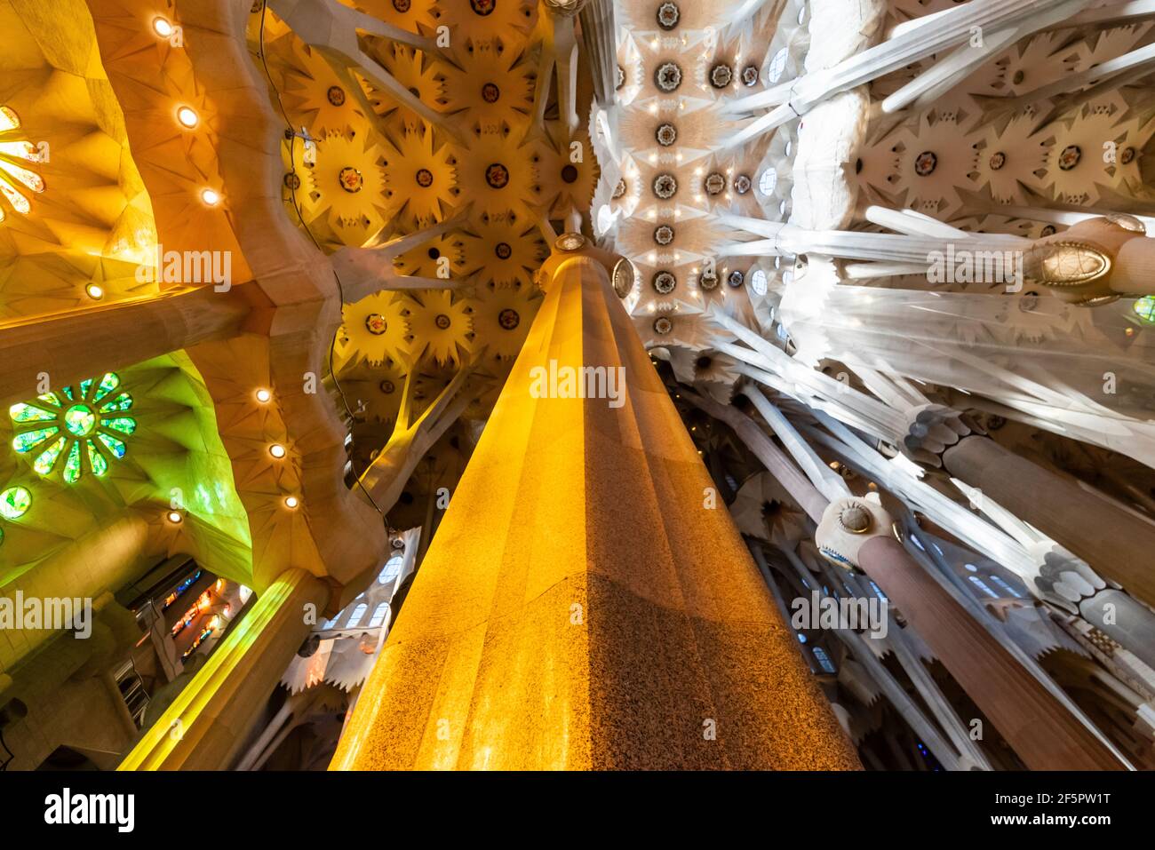 Basílica de la Sagrada Familia; (Basilica of the Holy Family),architect ...