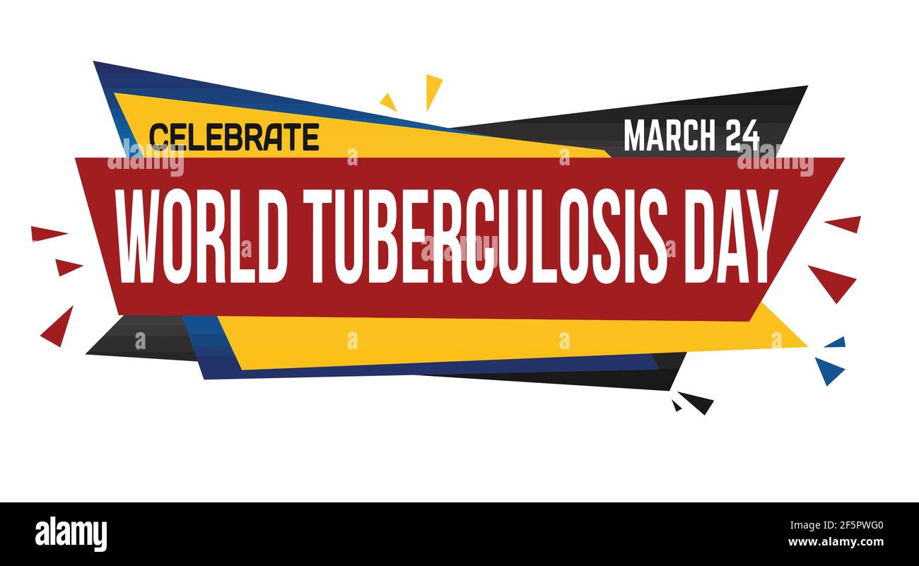 World tuberculosis day banner design on white background, vector ...