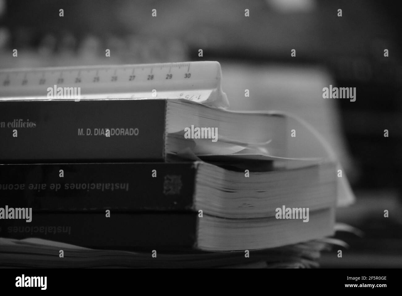 stacked architecture magazines Stock Photo - Alamy