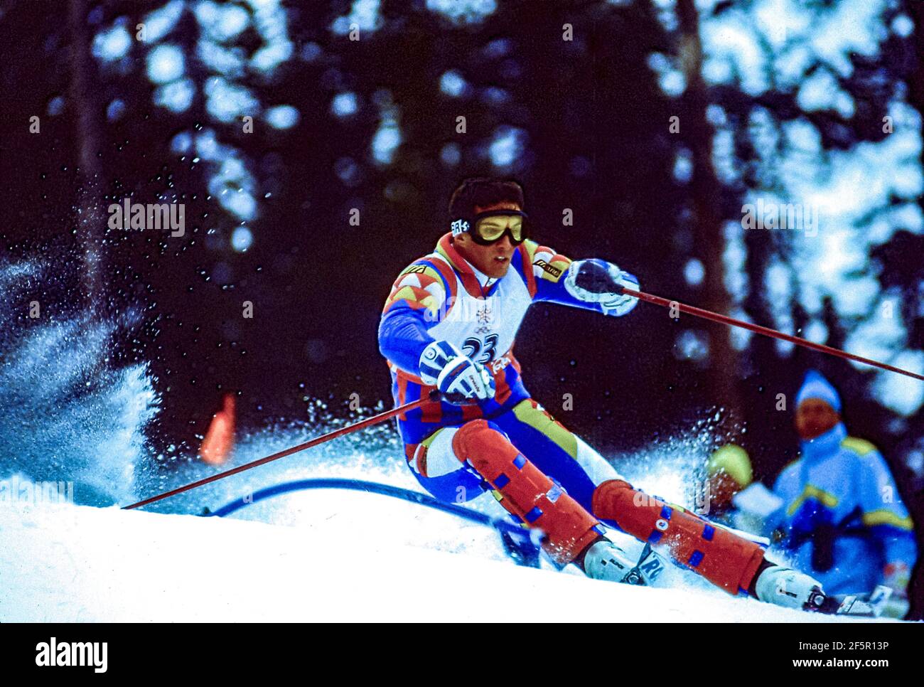 Alberto tomba 1988 hi-res stock photography and images - Alamy