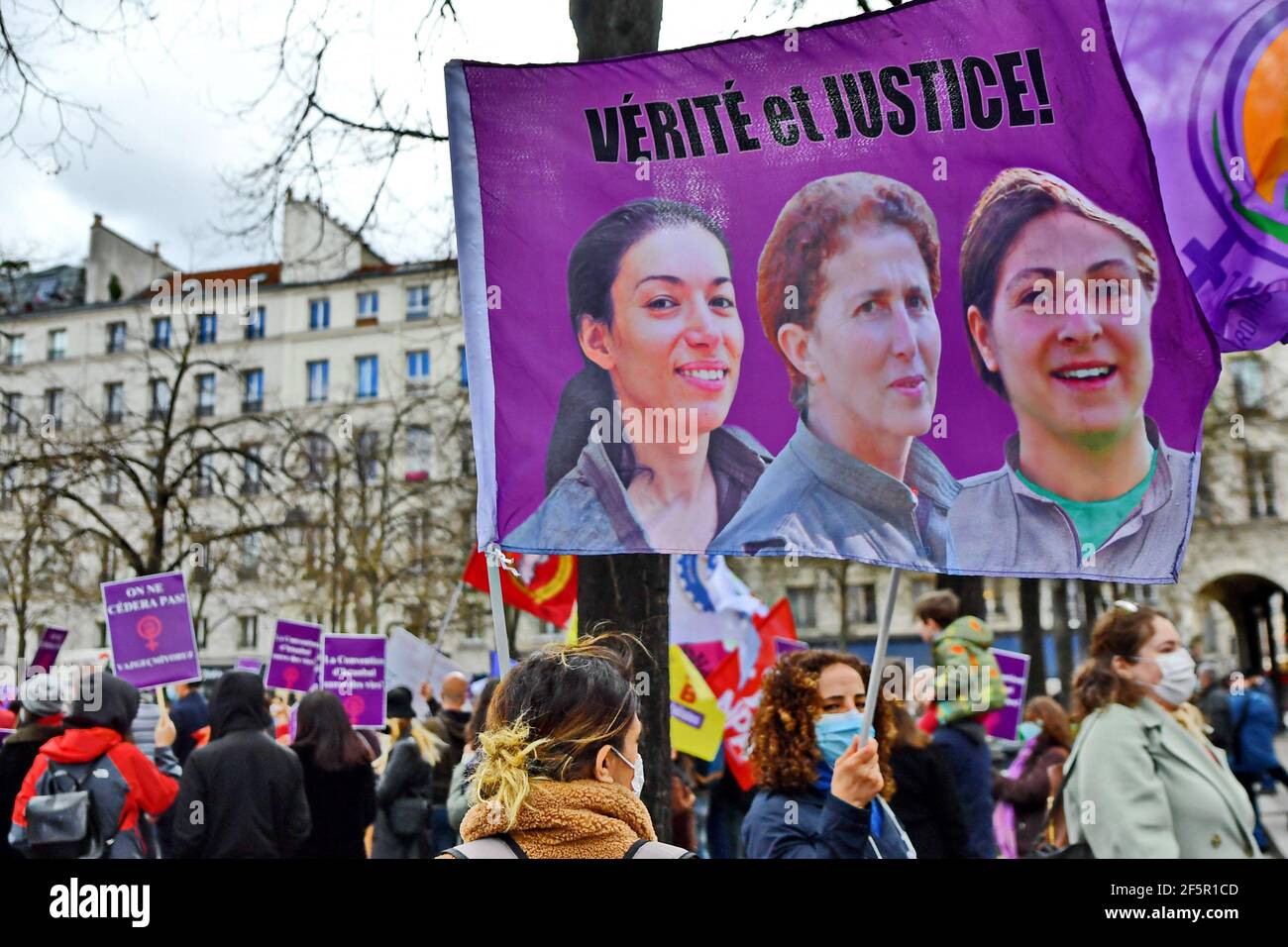 Rally In Support Of Turkish Women After Turkeys Government Abandons