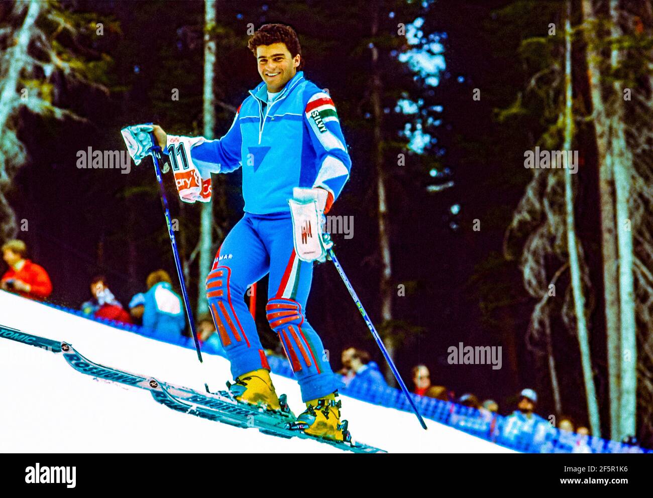 Alberto tomba 1988 hi-res stock photography and images - Alamy