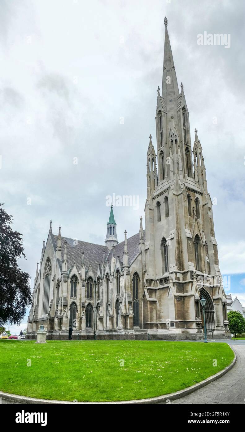 First church dunedin south island hi-res stock photography and images ...