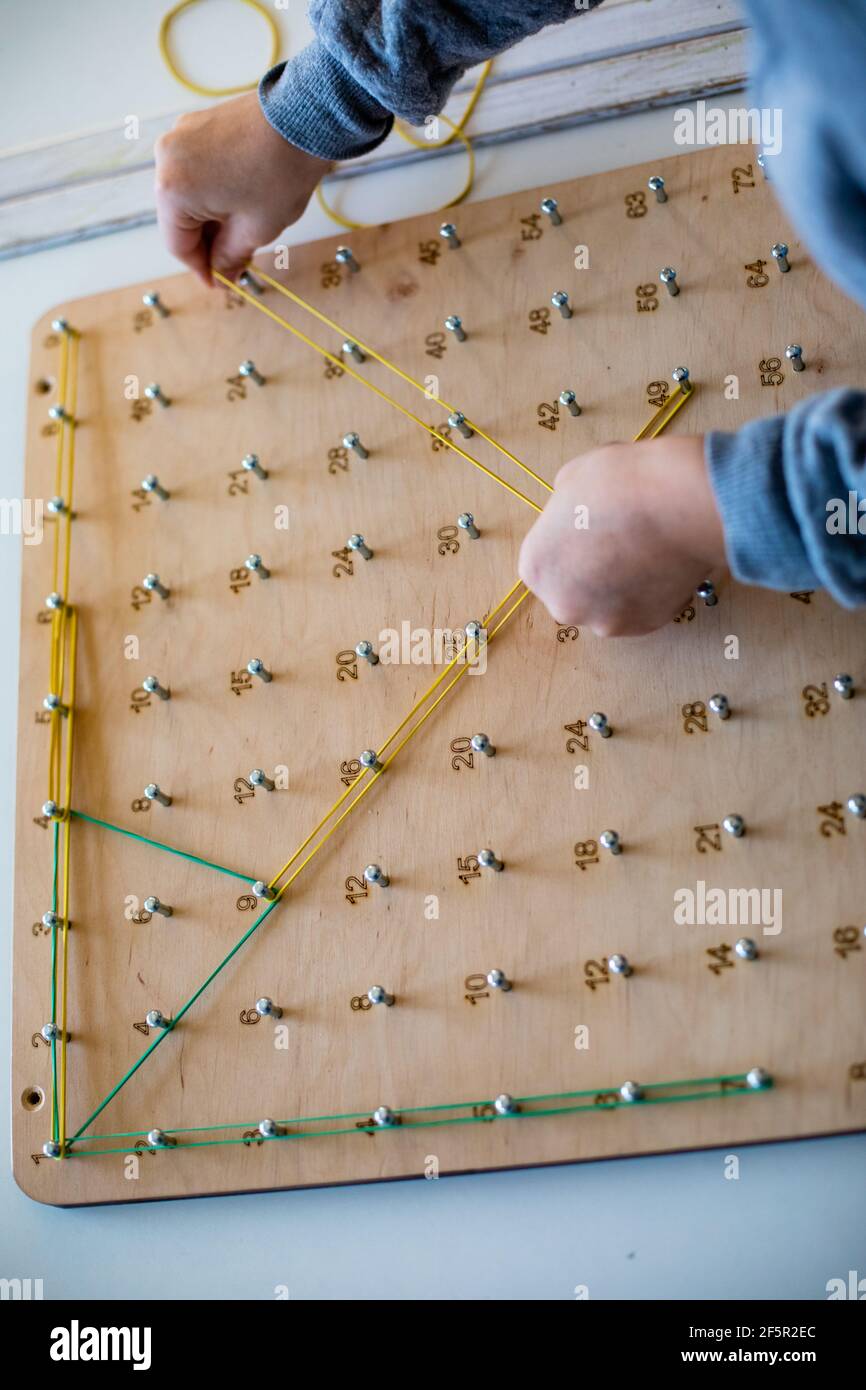 Geoboard for developing mathematical thinking and problem solving ...