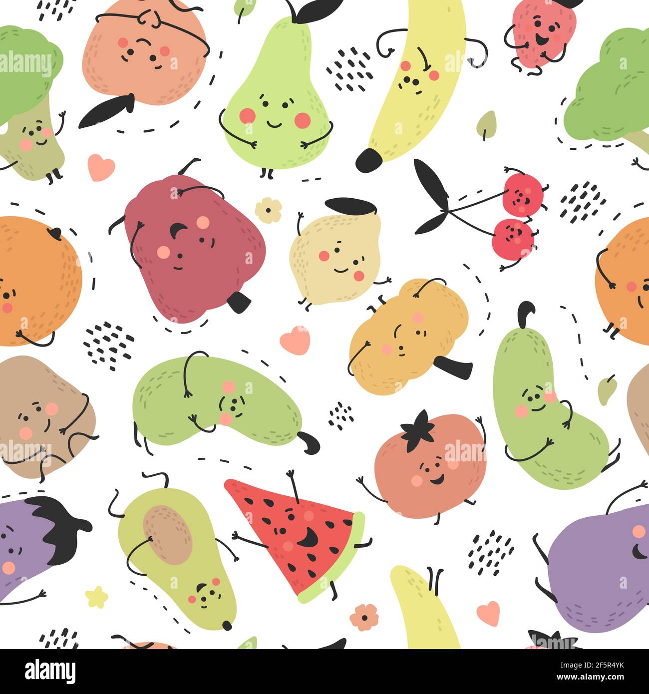 Card Making & Stationery File for Fabric | Seamless File Hand drawn ...