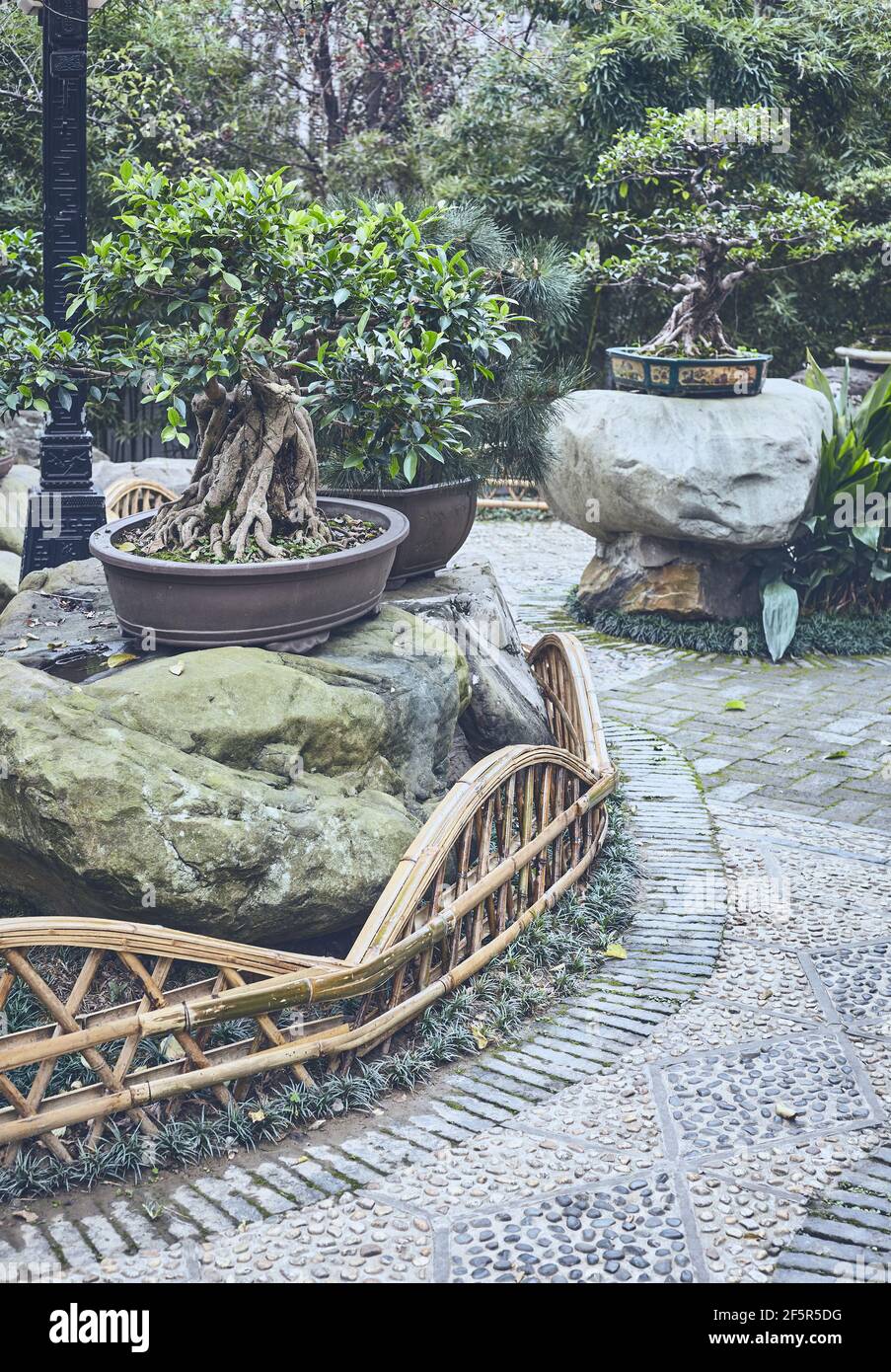 Path in chinese garden hi-res stock photography and images - Alamy