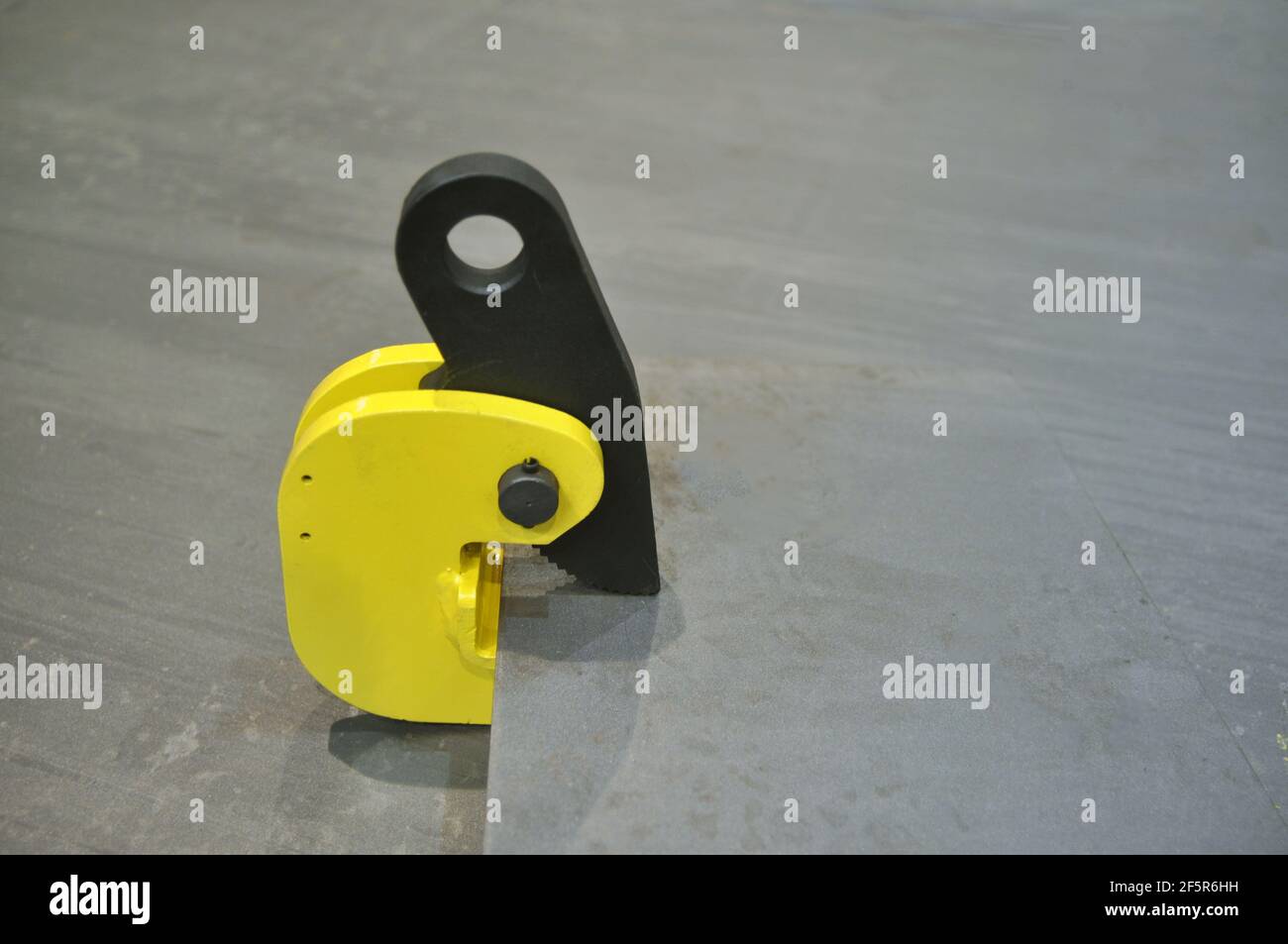 Lifting mechanisms for loading sheet metal. Grab. Industry Stock Photo ...