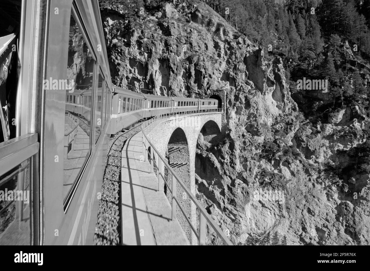 The Landwasser-Viaduct is part of the Unesco World Heritage Train Trip ...