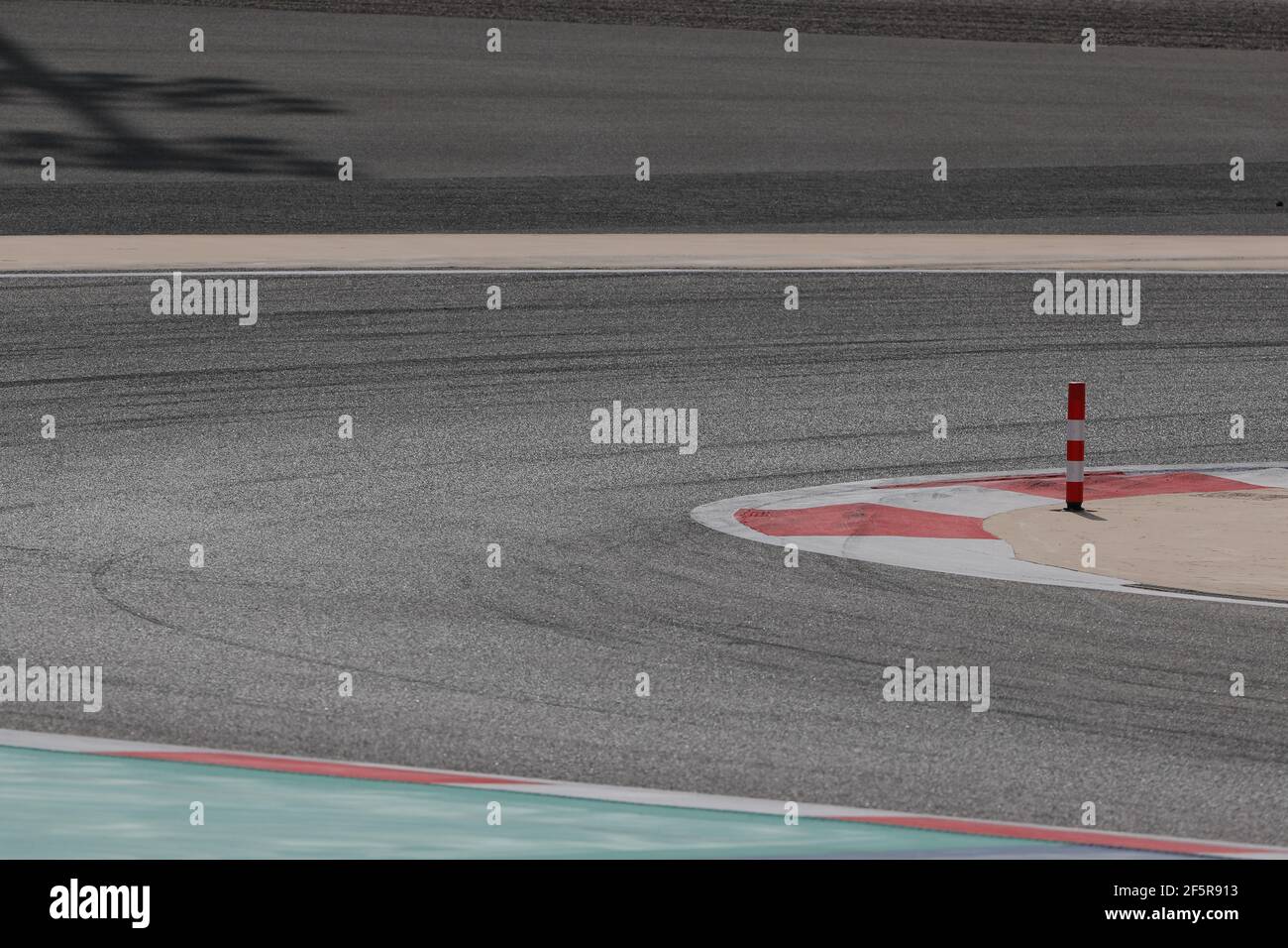 Sakhir, Bahrain. 27th Mar, 2021. Track illustration atmosphere, during ...