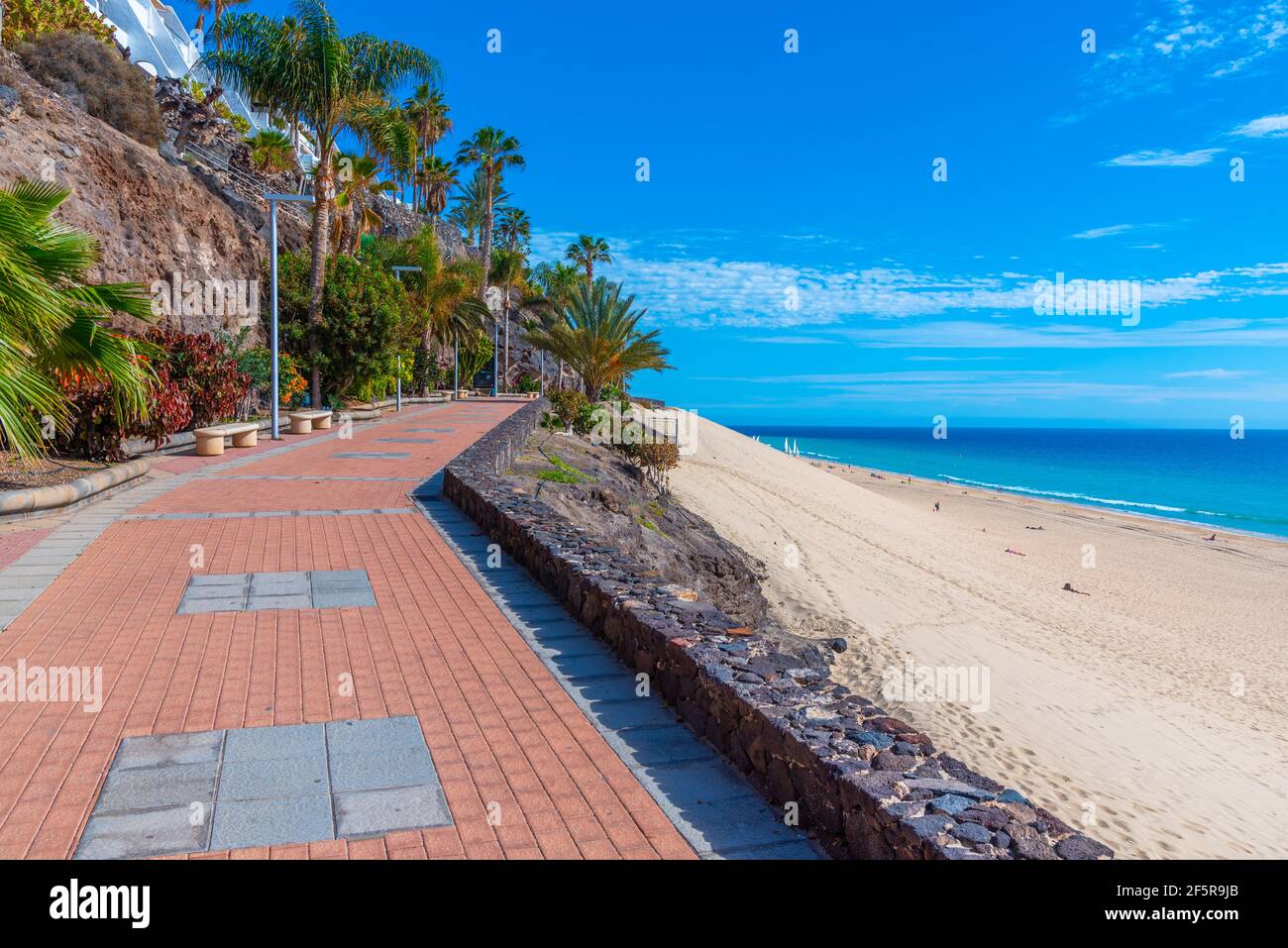 Beach morro jable promenade jandia hi-res stock photography and images ...