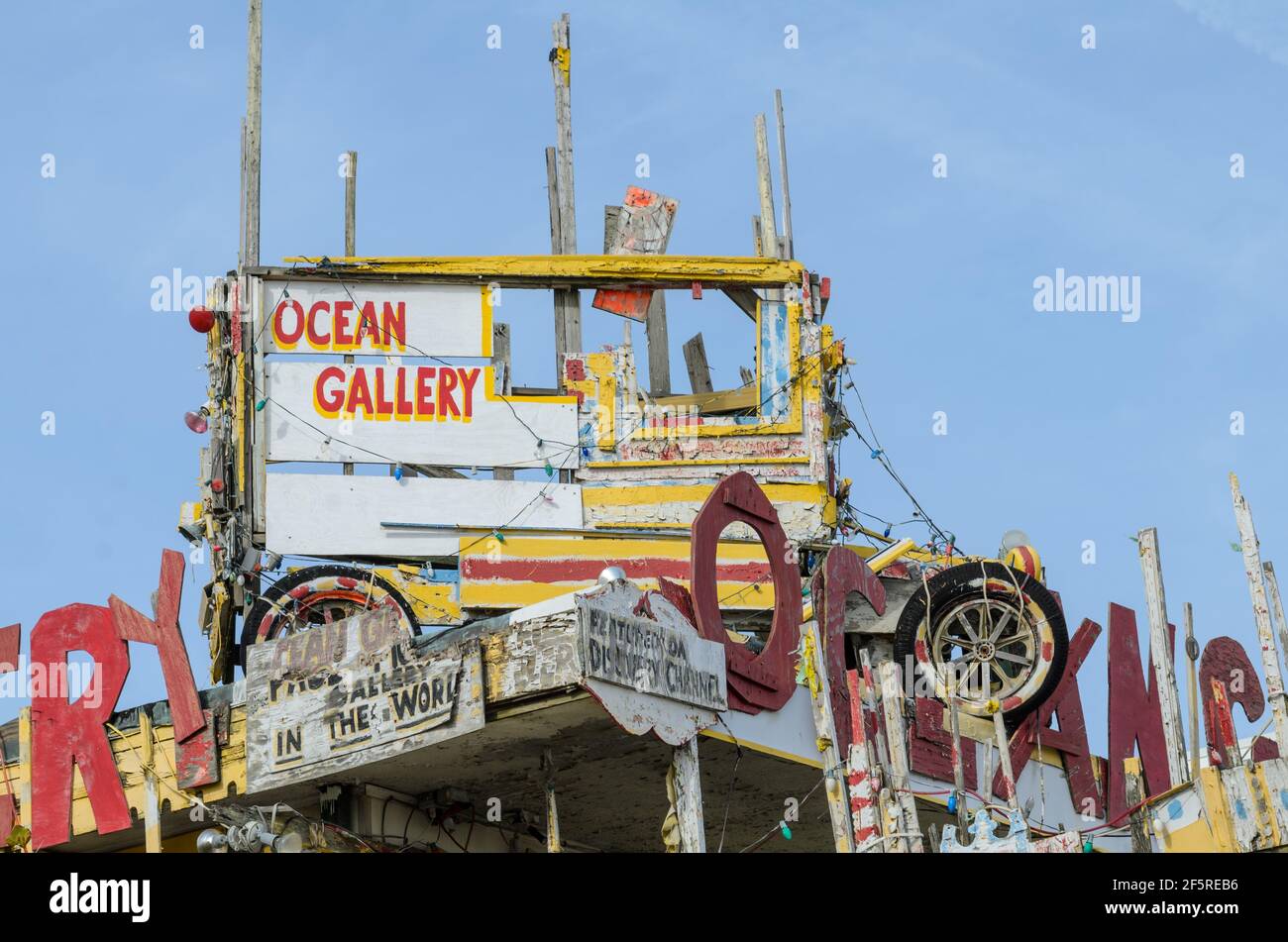 The Ocean Gallery and Art Center in Ocean City, Maryland, USA Stock ...