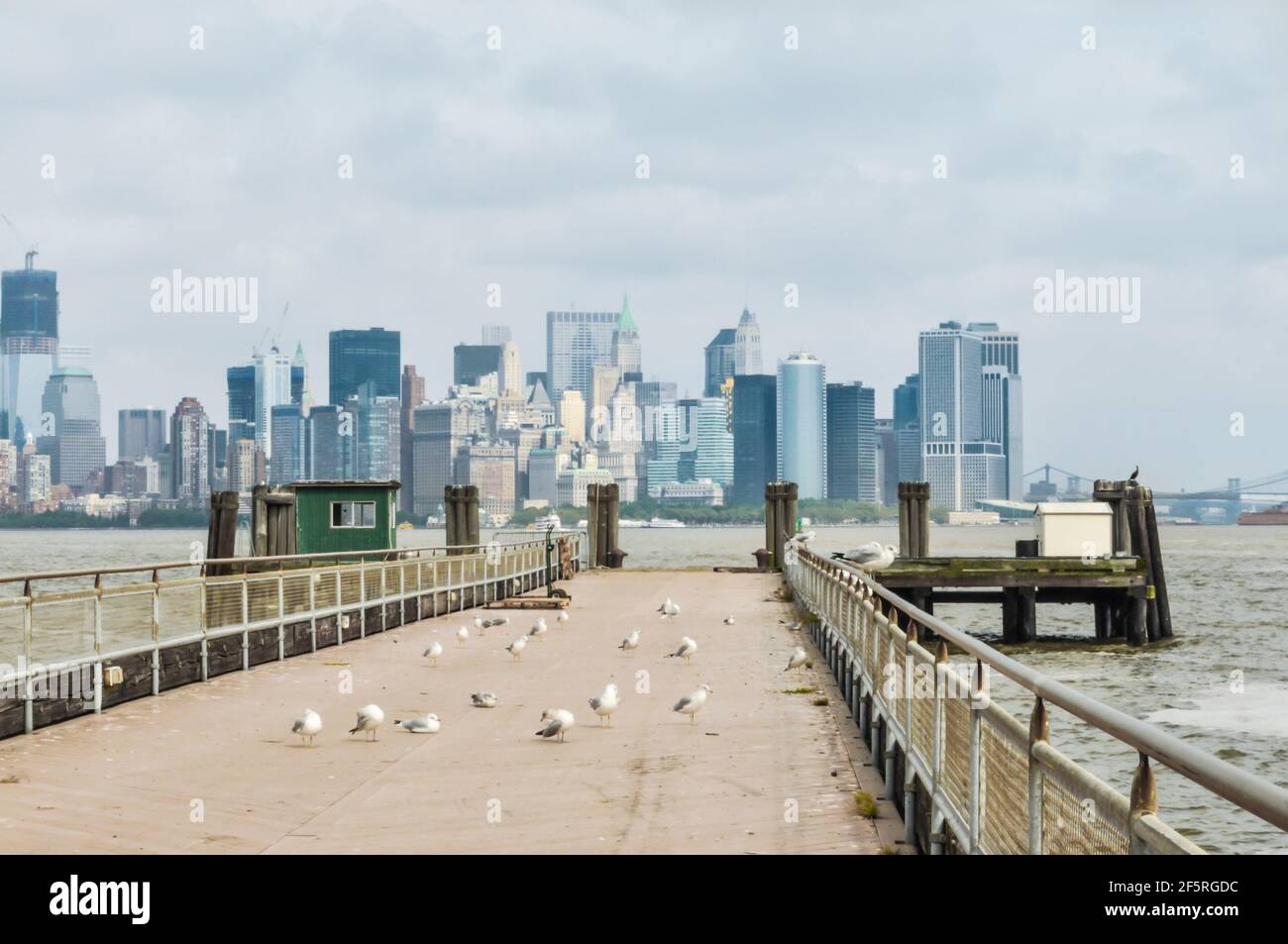 New York skyline as seen from Staten island Stock Photo - Alamy