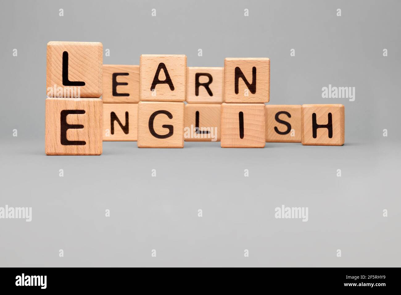 Education learning English letter block toy cubes. Speak English Learn ...