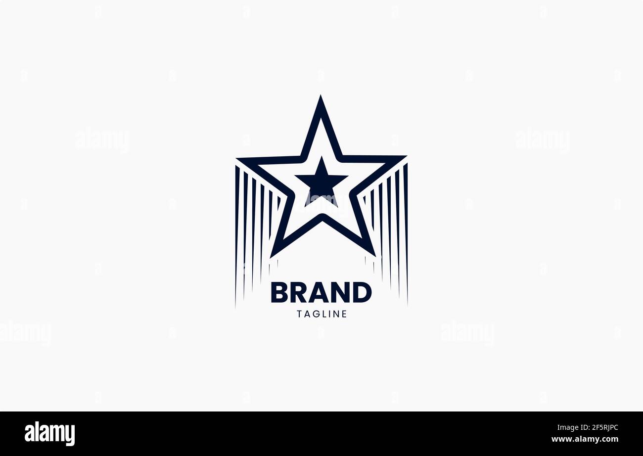 Star Speed Rising Logo Design Template suitable for best brand Stock ...