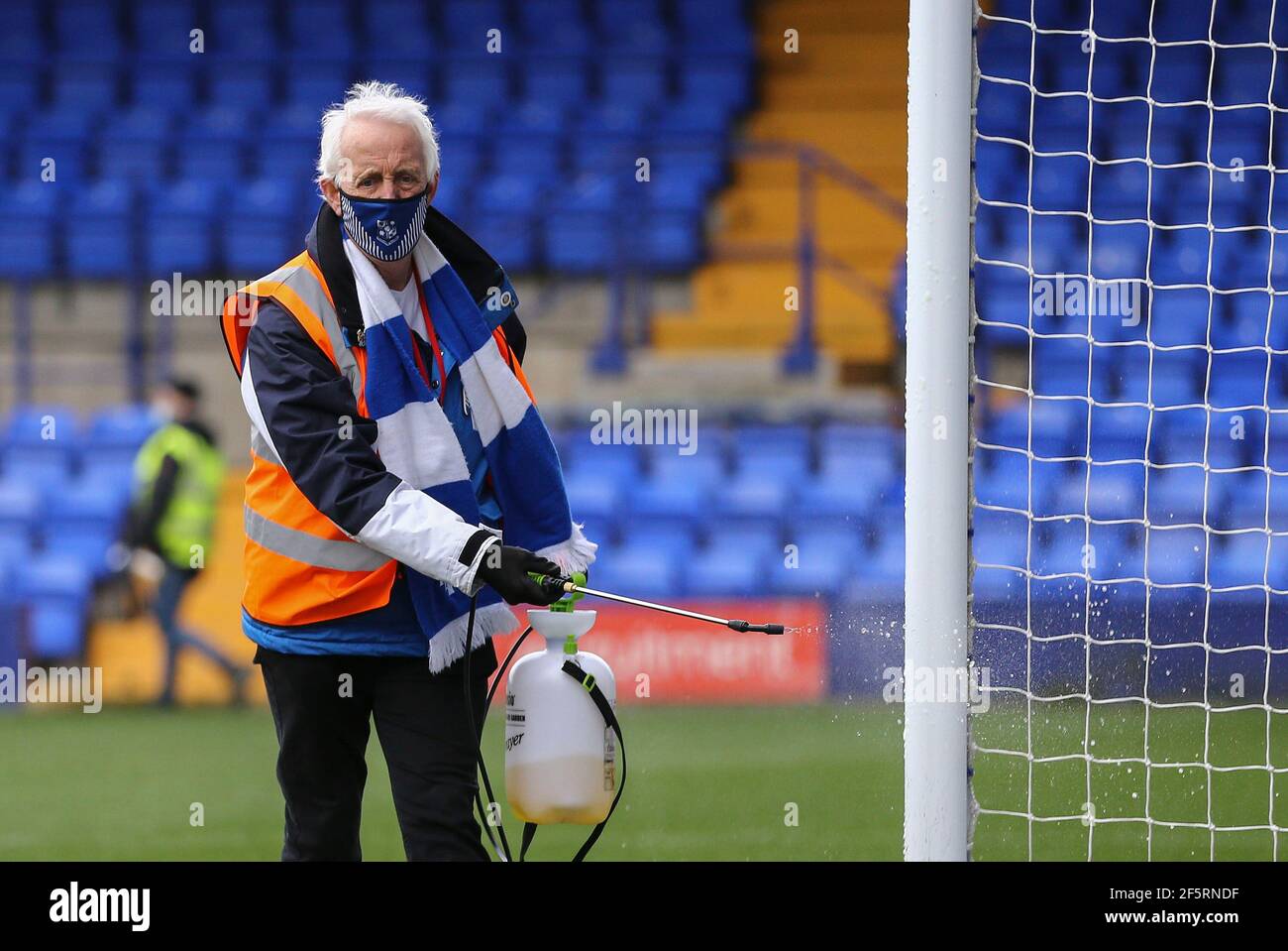 Football club steward hi-res stock photography and images - Alamy