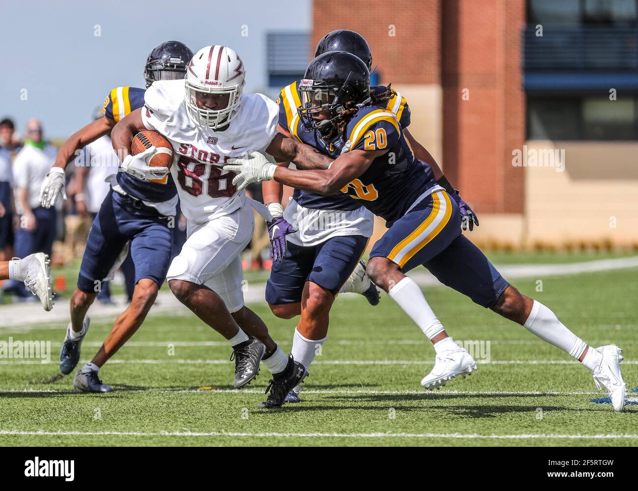 March 27, 2021: Southern Nazarene wide receiver Calvin Brantley (86 ...