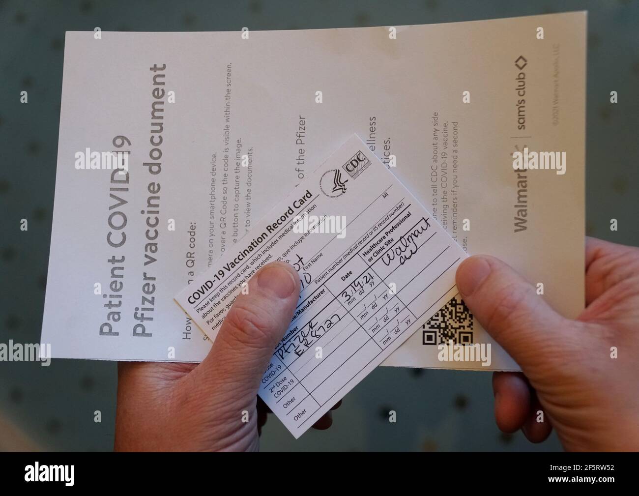 Wilmington, Delaware, U.S.A - March 25, 2021 - The Pfizer Covid-19 ...