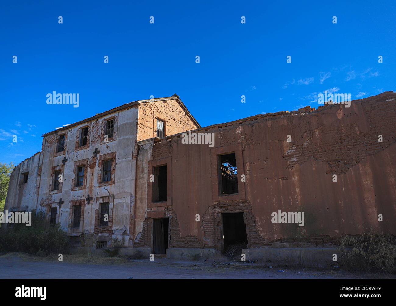 Old mill that belonged to the Corella Family in the community or town ...