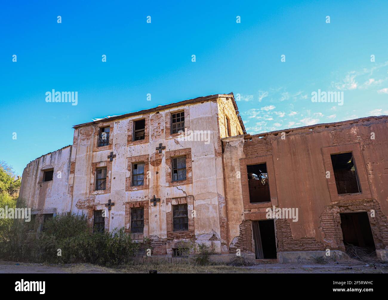 Old mill that belonged to the Corella Family in the community or town ...