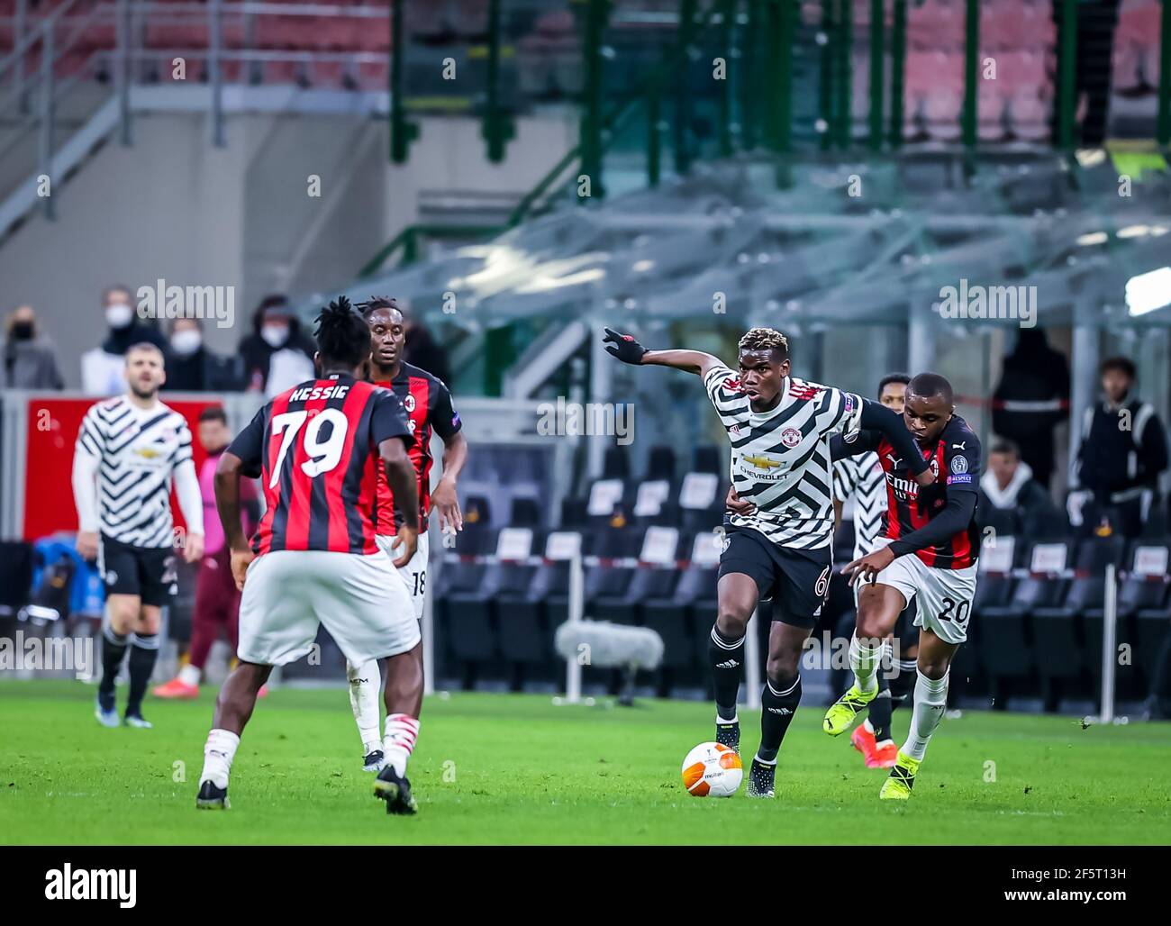Paul Pogba of Manchester United FC in action during the UEFA Europa ...