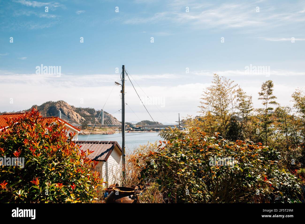 Gogunsan Islands Daejangdo seaside village in Gunsan, Korea Stock Photo ...