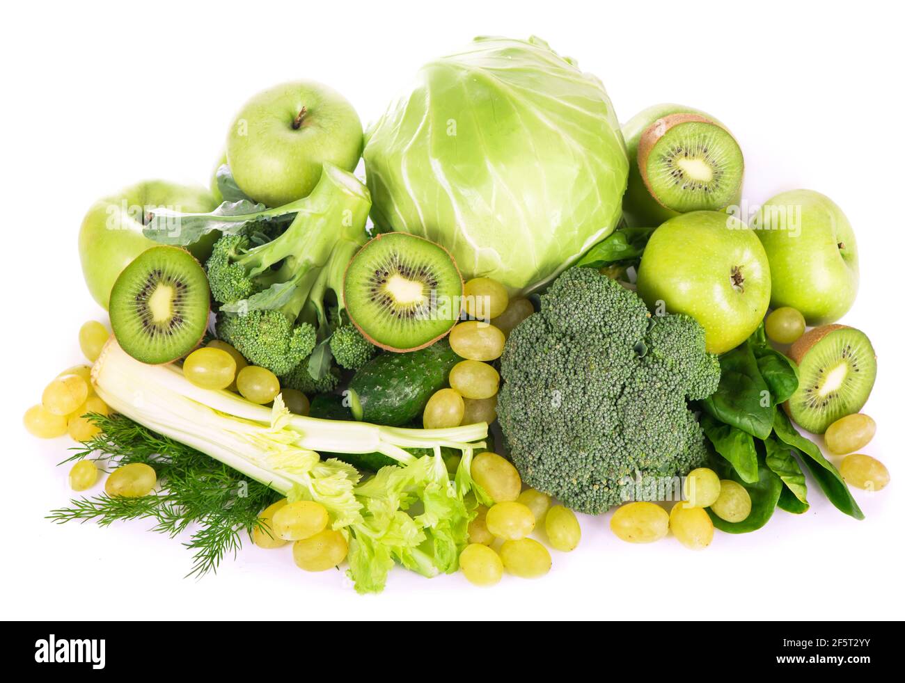 fresh vegetables with leaves isolated on white background Stock Photo ...
