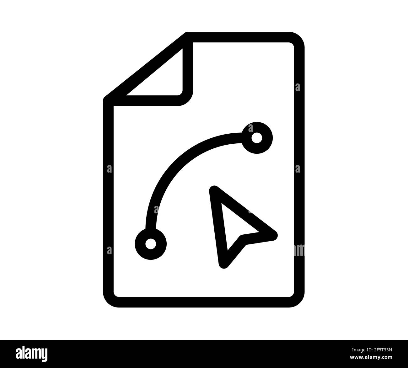 file vector design single isolated icon with outline style black and ...