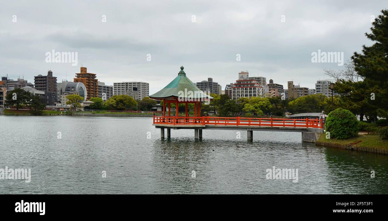 Fukuoka city central public center hi-res stock photography and images - Alamy