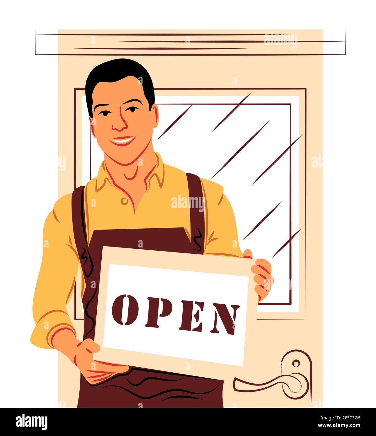 Bar man customer Stock Vector Images - Alamy