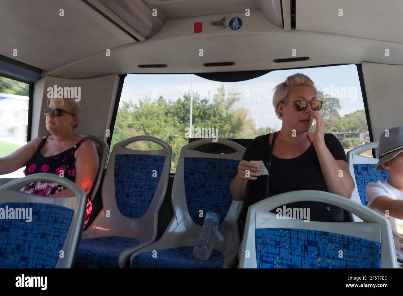Transport, tourism, road trip and people concept - group of happy ...
