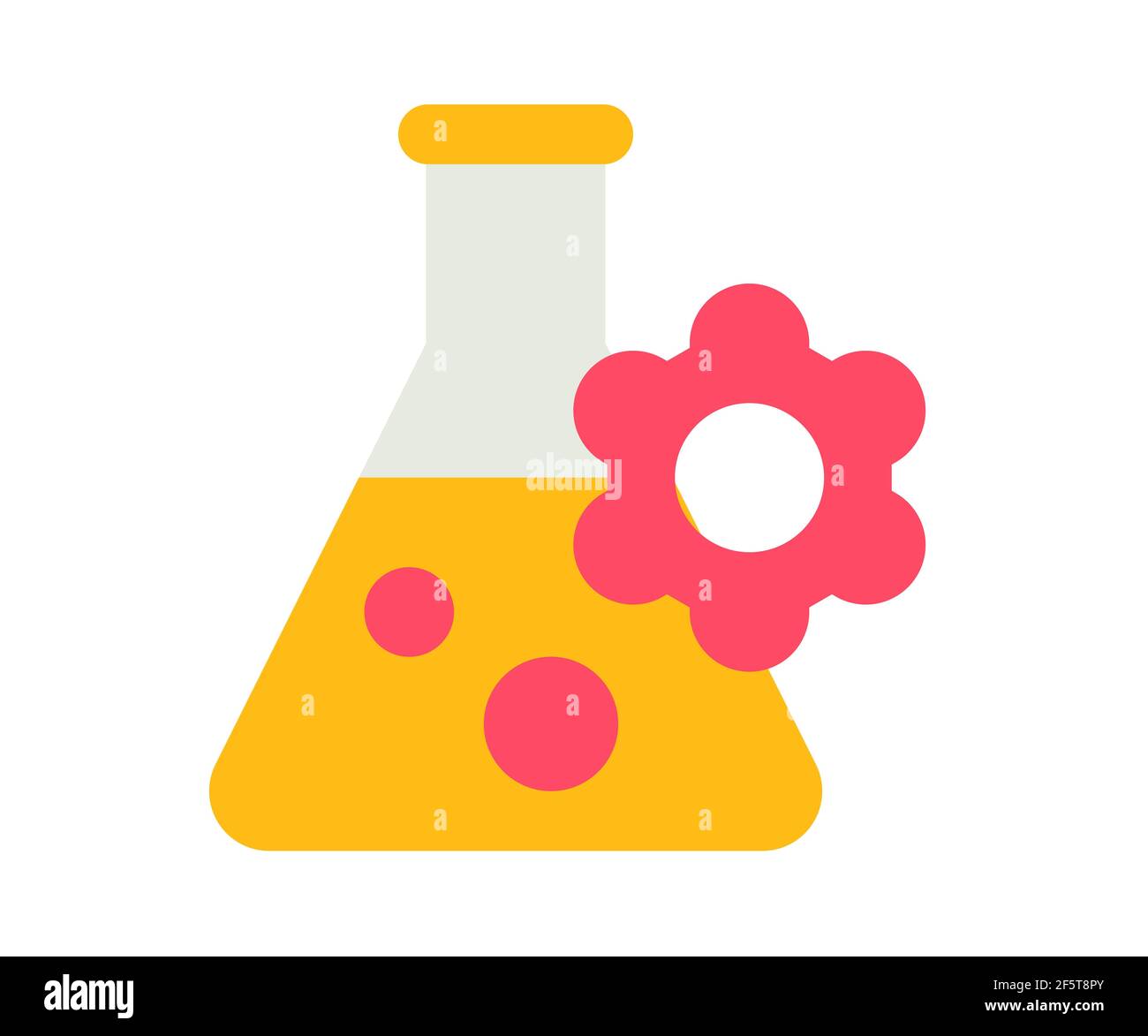 formula ingredient experiment single isolated icon with flat style ...