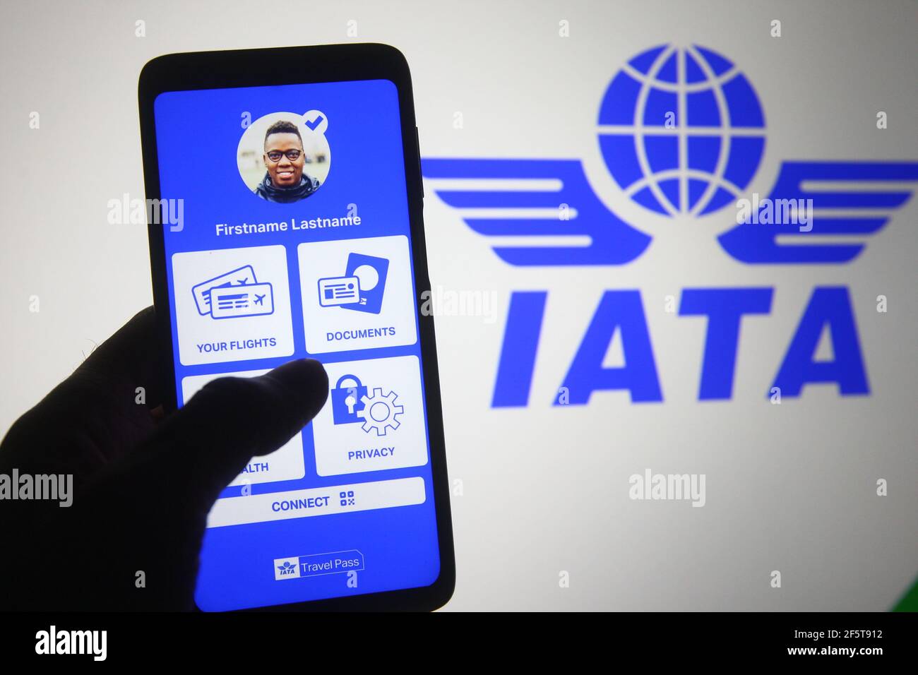 Iata logo hi-res stock photography and images - Alamy