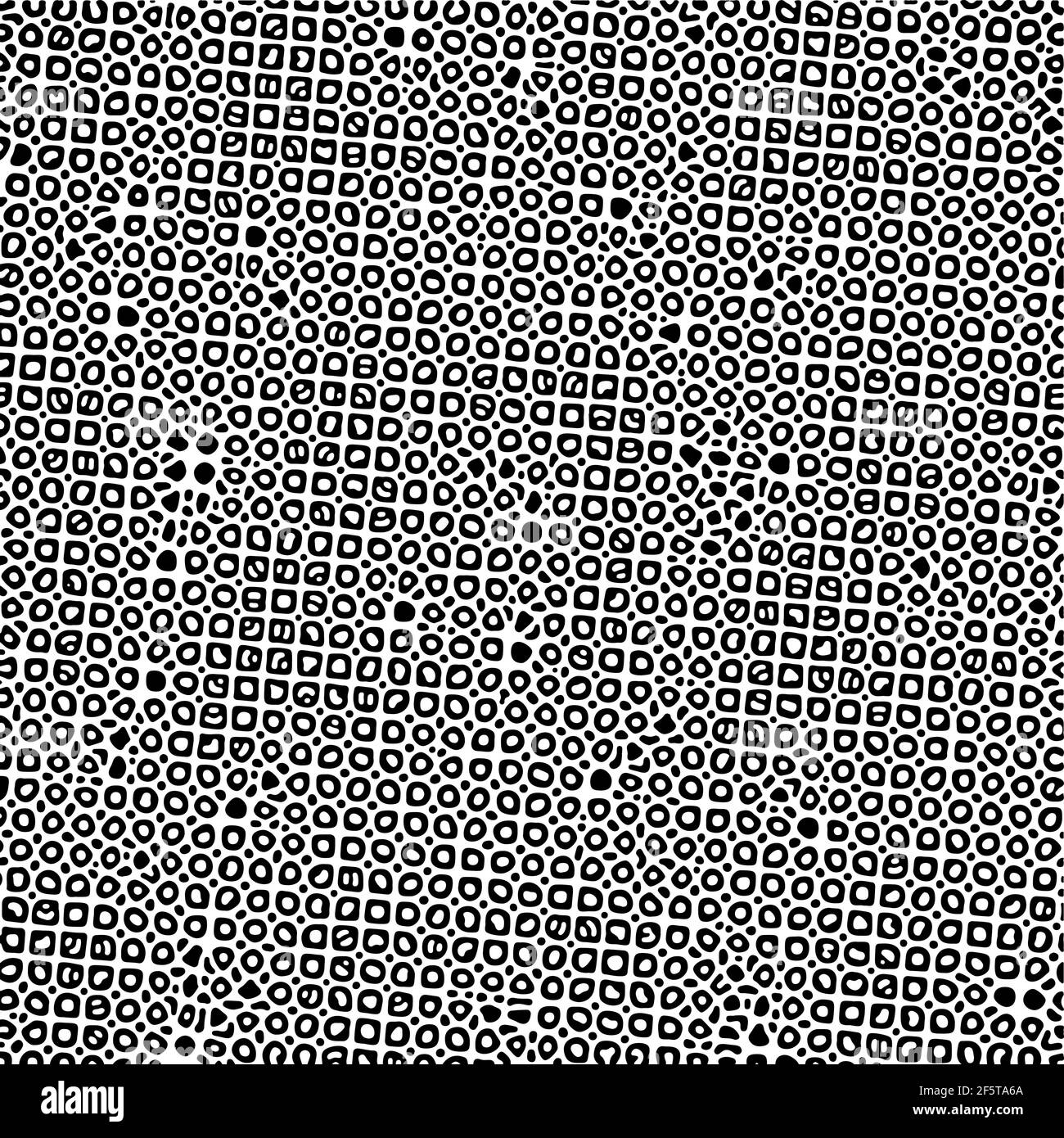 Cyclic Symmetric Multiscale Turing Pattern. Monochrome texture Stock ...