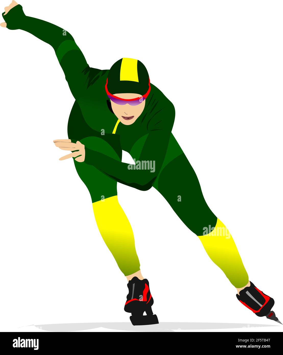 Short distance runner Stock Vector Images - Alamy