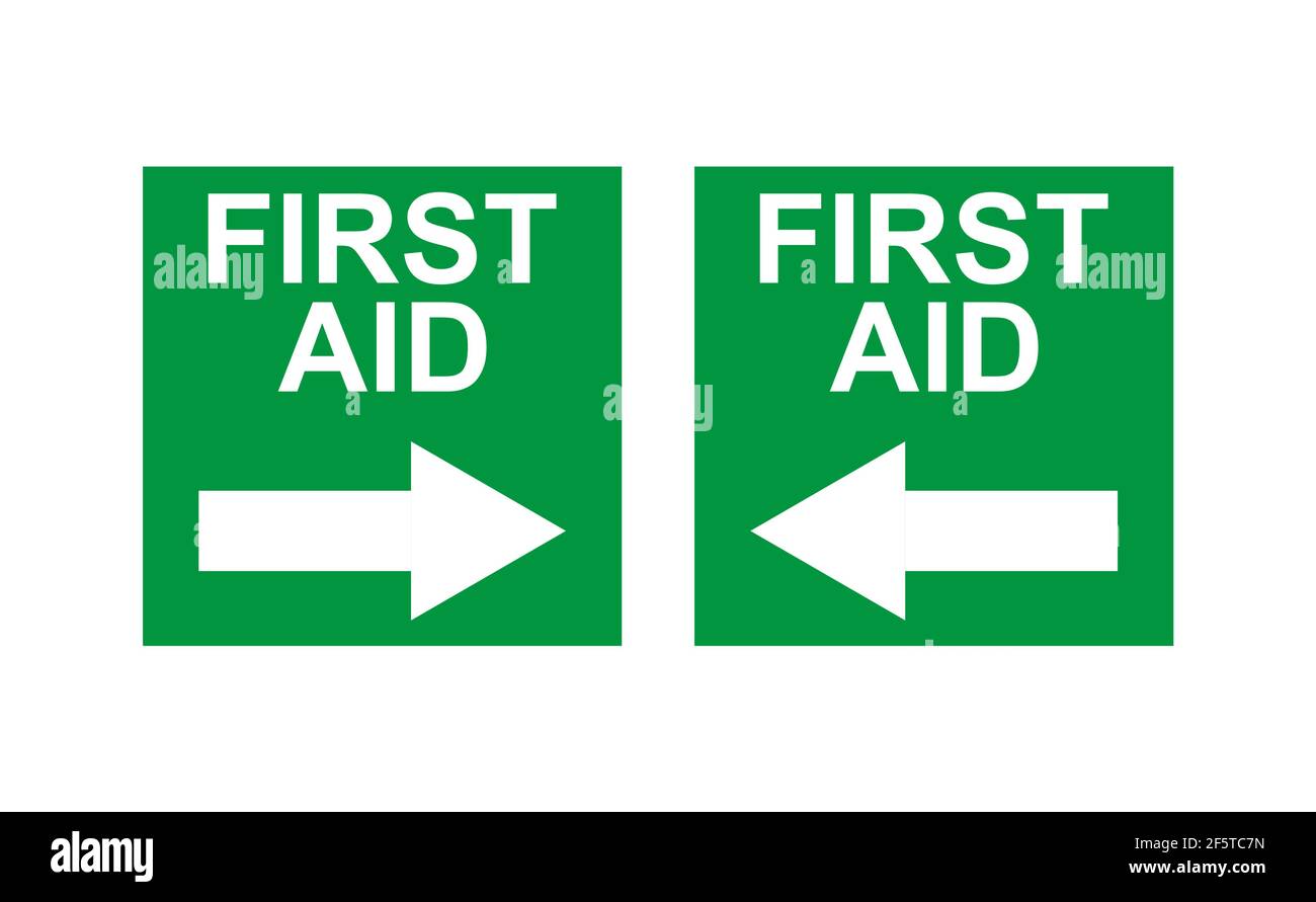 Set of first aid sign, health cross medical symbol, medicine emergency ...