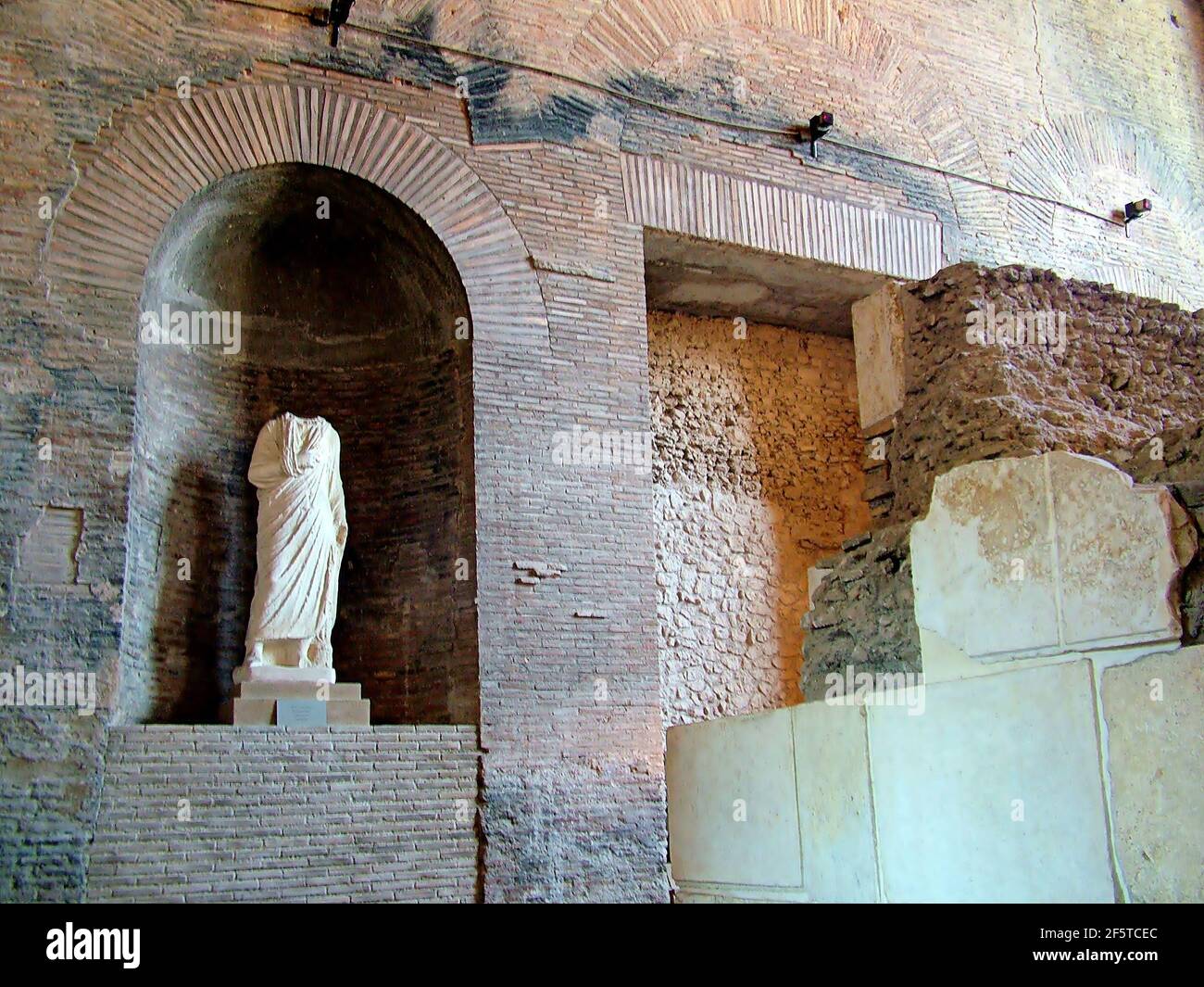The Baths of Diocletian , the largest of the baths of ancient Rome ...