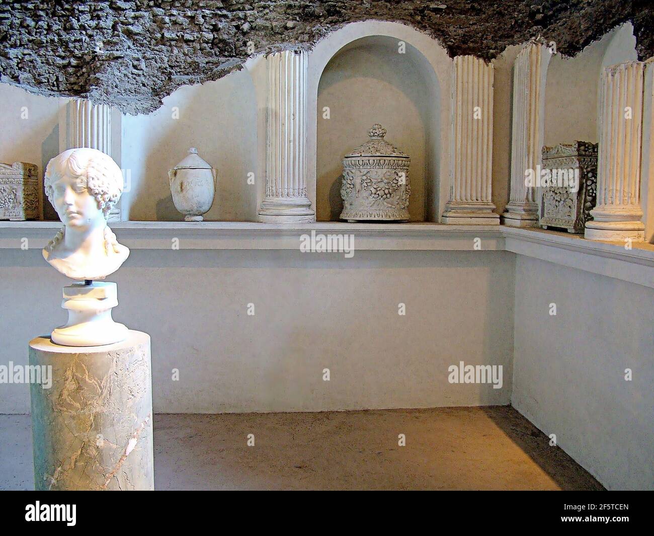 The Baths of Diocletian , the largest of the baths of ancient Rome ...