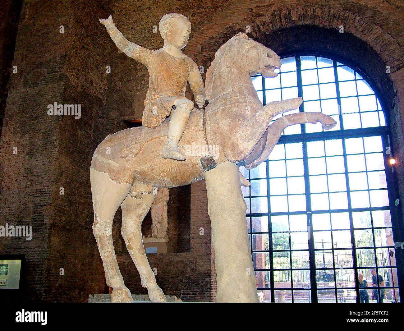 The Baths of Diocletian , the largest of the baths of ancient Rome ...