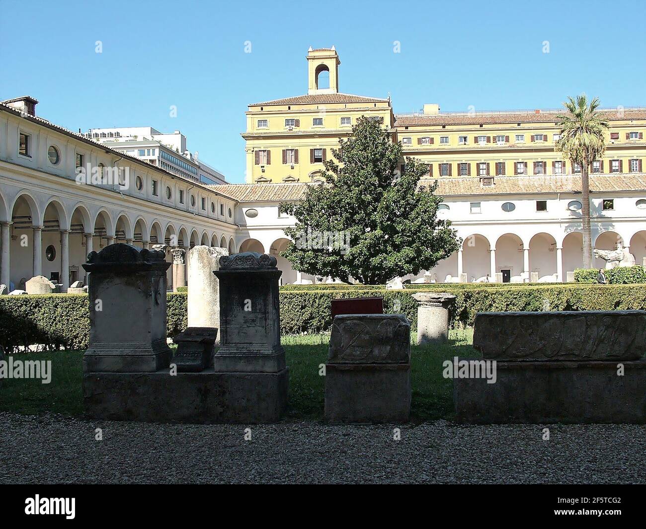 The Baths of Diocletian , the largest of the baths of ancient Rome ...