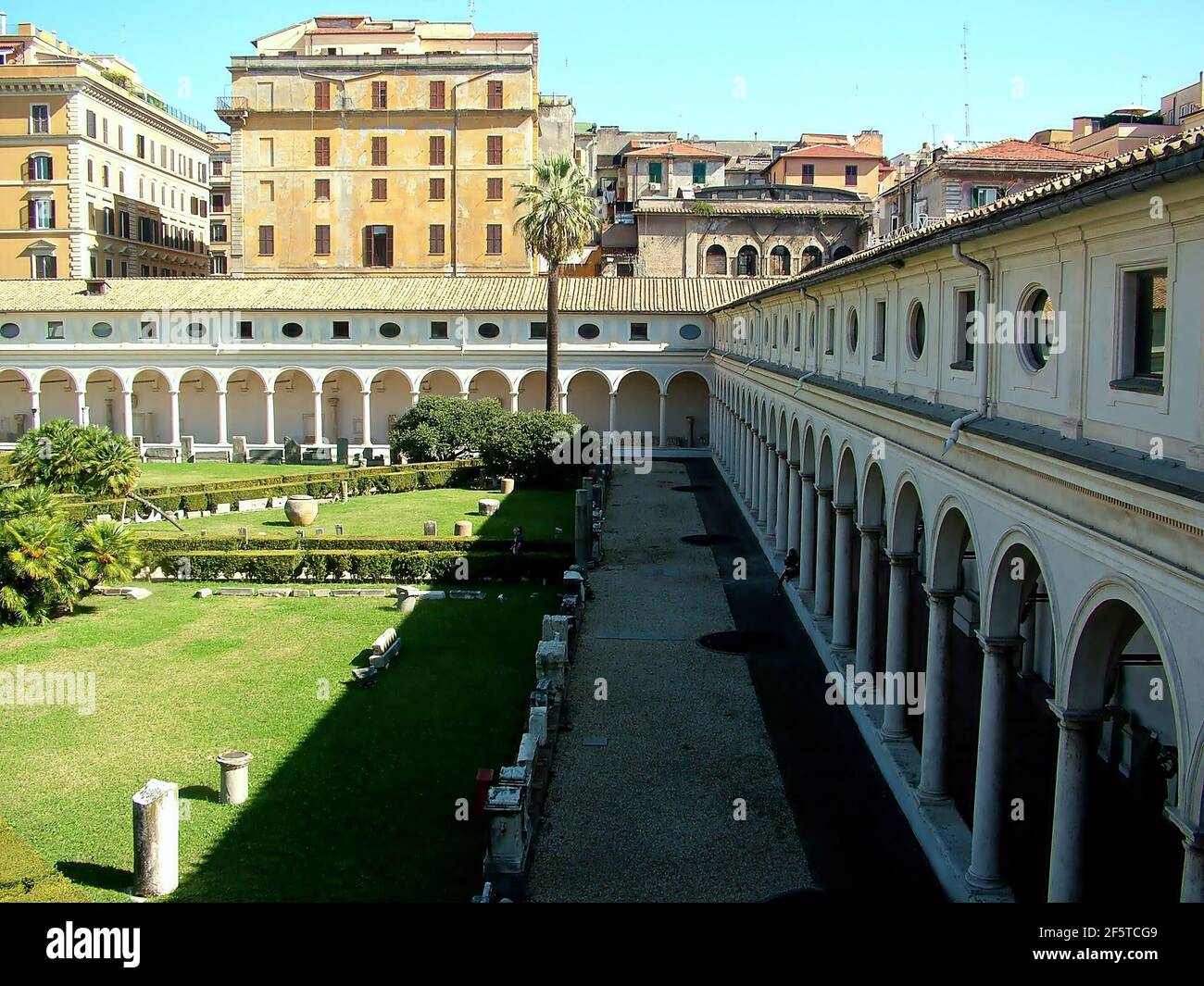 The Baths of Diocletian , the largest of the baths of ancient Rome ...