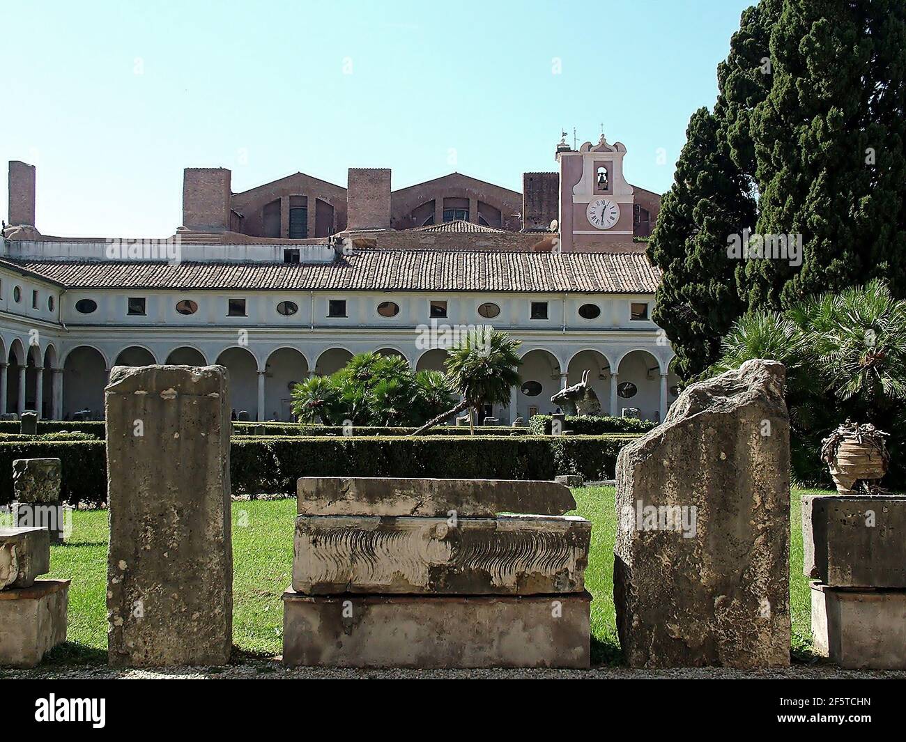 The Baths of Diocletian , the largest of the baths of ancient Rome ...