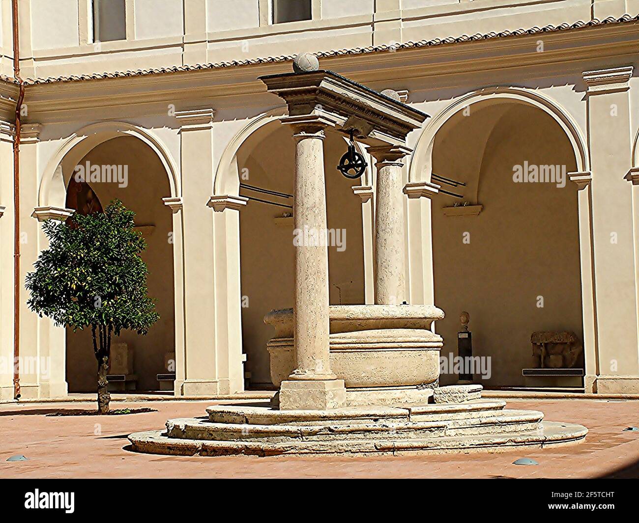 The Baths of Diocletian , the largest of the baths of ancient Rome ...