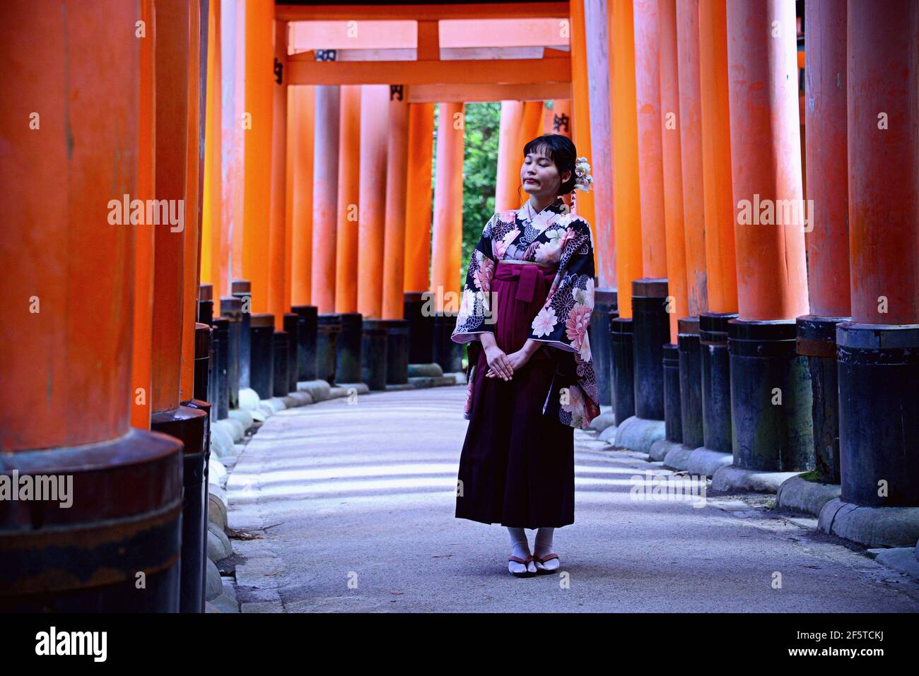 Fushimi Inari Taisha is the main shrine dedicated to kami Inari, The ...