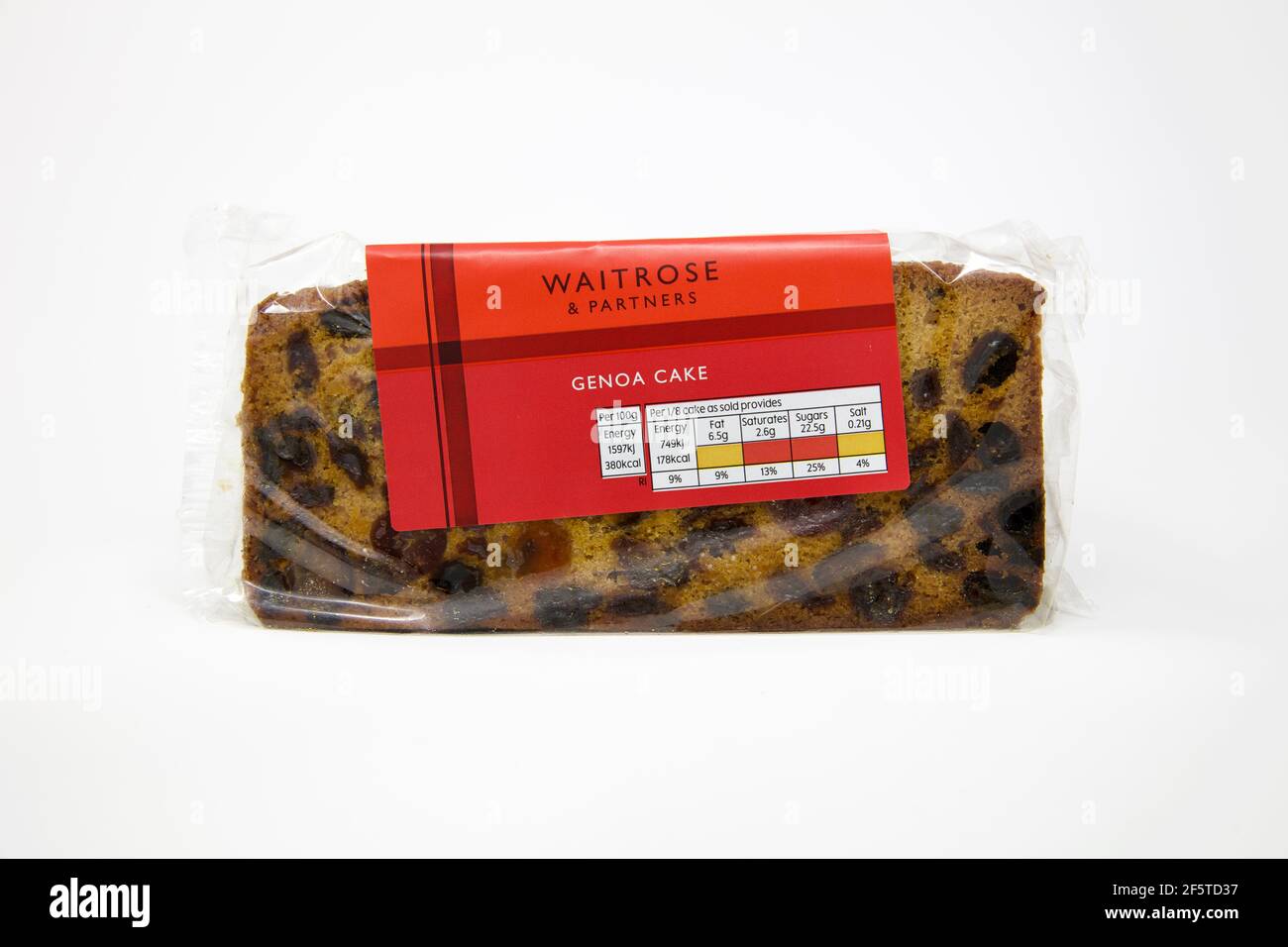 Waitrose genoa cake Stock Photo - Alamy