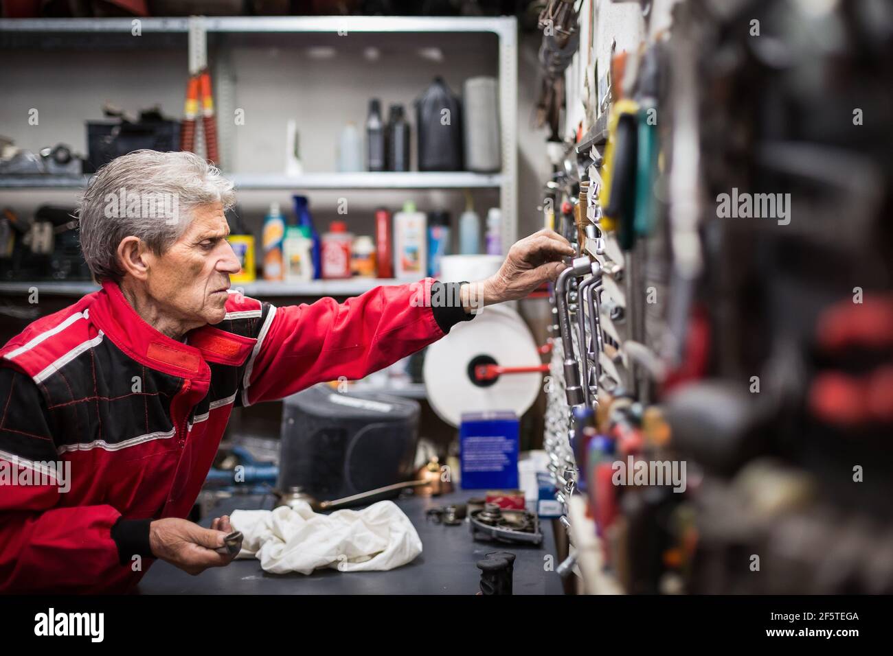 Workman Tools High Resolution Stock Photography and Images - Alamy