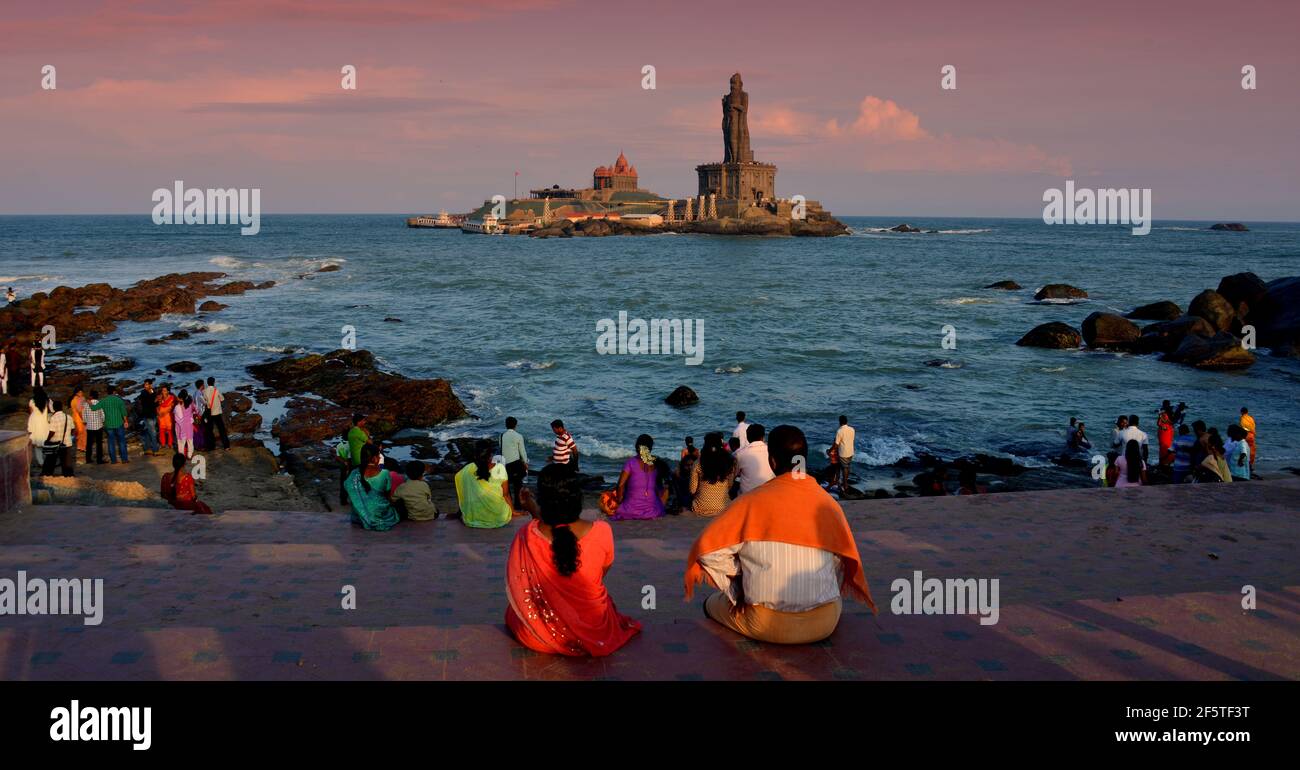 Kanyakumari sea shore hi-res stock photography and images - Alamy