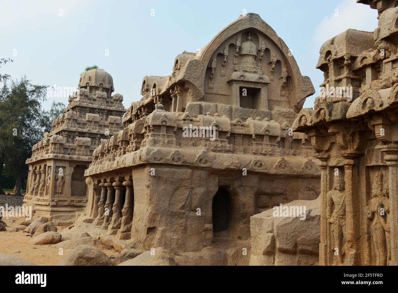 Pancha rathas pandava hi-res stock photography and images - Alamy