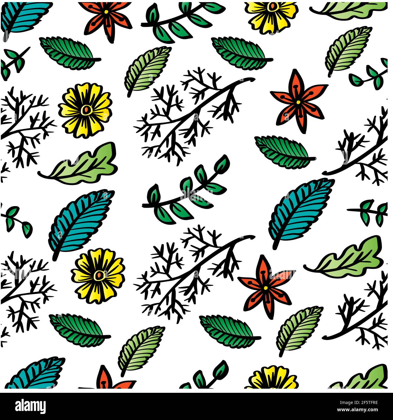 Beautiful fabric pattern Cut Out Stock Images & Pictures - Alamy
