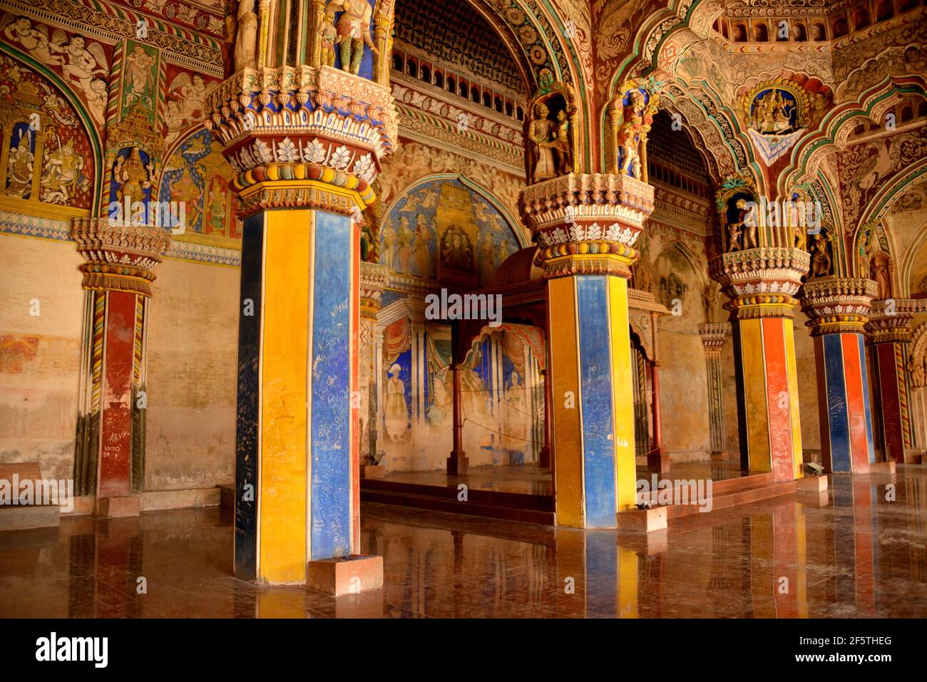 Royal palace museum thanjavur tanjore hi-res stock photography and ...